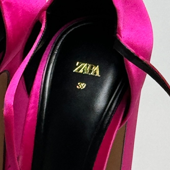Zara | Shoes | Zara Pink Heels | Poshmark